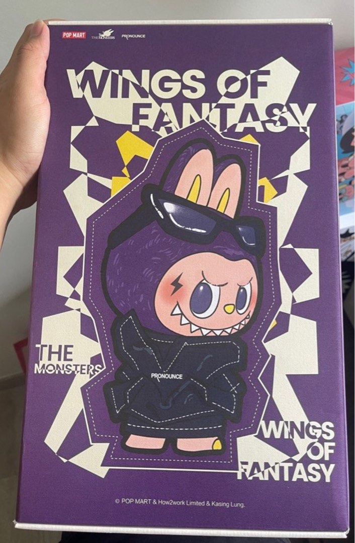 The Monsters-Labubu Wings Of Fantasy popmart pronounce, Hobbies & Toys ...