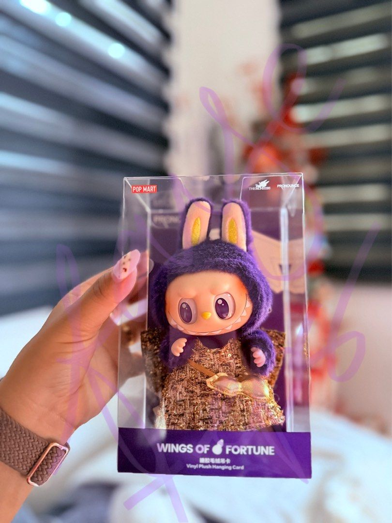 Labubu Wings of Fortune WOF, Hobbies & Toys, Toys & Games on Carousell