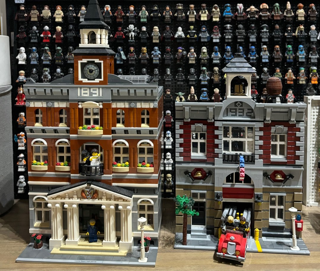 LEGO 10224 Town Hall & 10197 Fire Brigade (Used), Hobbies & Toys, Toys ...