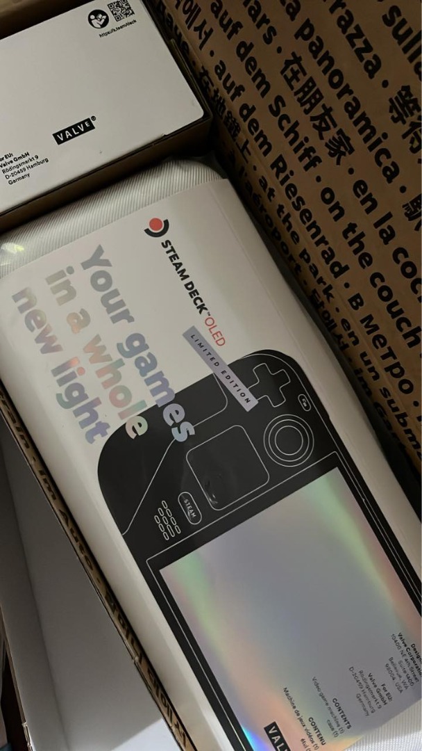 LIMITED EDITION WHITE Steam Deck OLED 1TB *BNEW & SEALED*, Hobbies ...