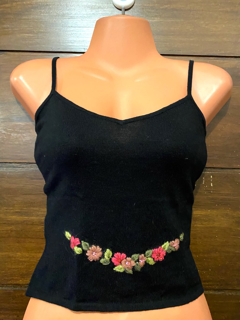 Mango Black Tank, Women's Fashion, Tops, Others Tops on Carousell