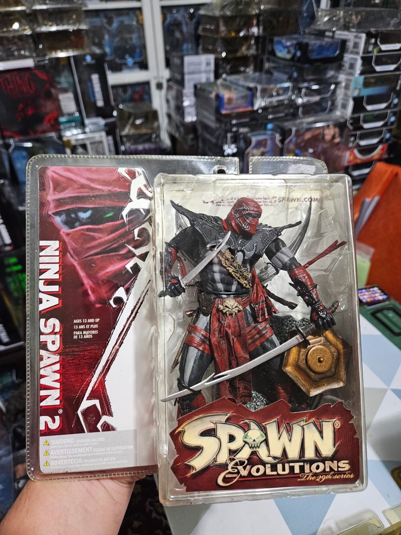 McFarlane Spawn 29 Ninja Spawn, Hobbies & Toys, Toys & Games on Carousell