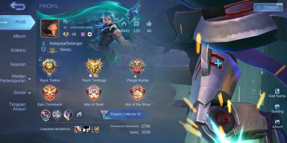 MLBB ACCOUNT, Video Gaming, Video Game Consoles, Others on Carousell