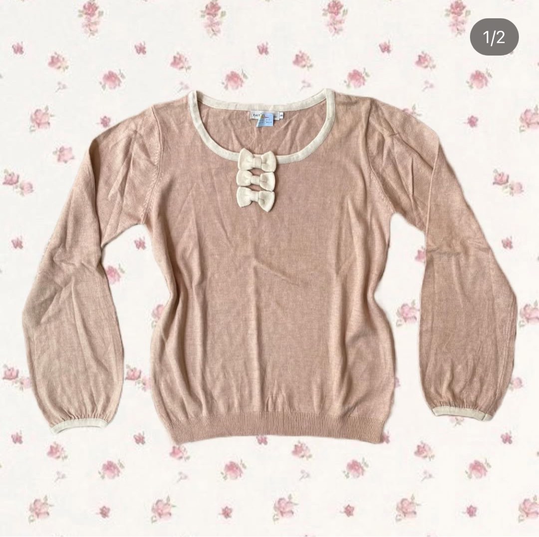 Mori kei japan top dollete vintage coquette fairycore cottagecore ...