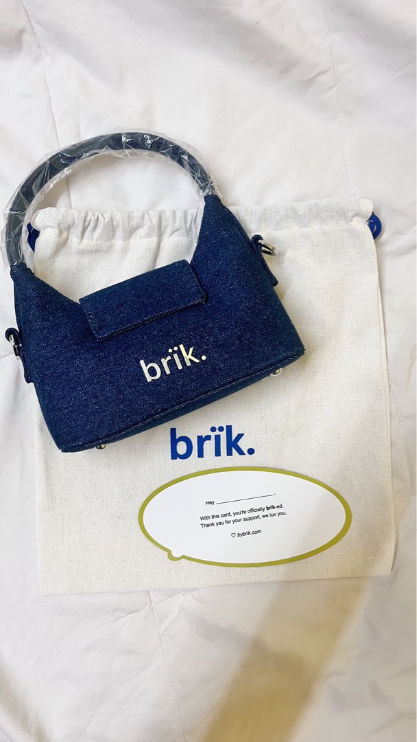 (Nego til letgo) Brik Petite Chroma in Denim, Women's Fashion, Bags ...