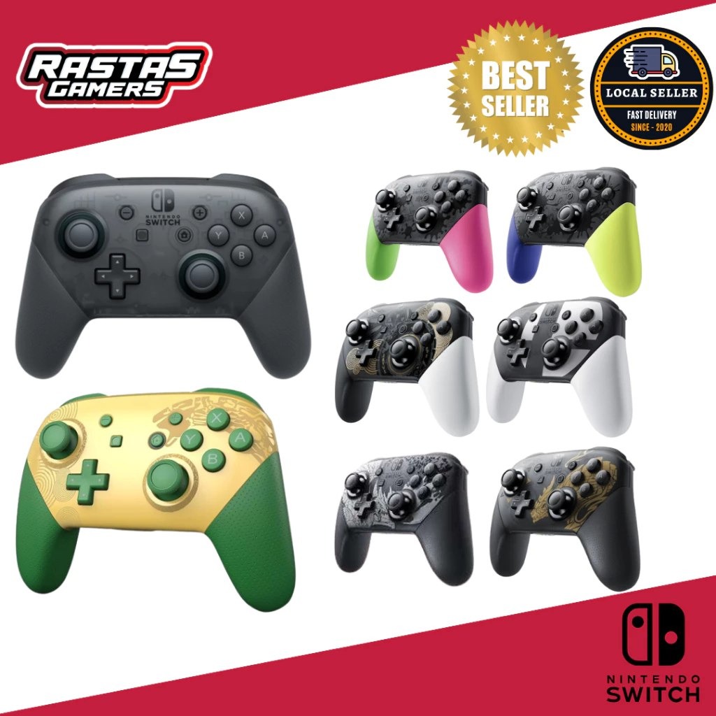 NEW Nintendo Switch Pro Controller, Video Gaming, Gaming Accessories ...