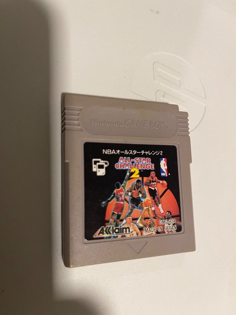 Nintendo Gameboy NBA All Star Challenge Original Made in Japan, Video ...