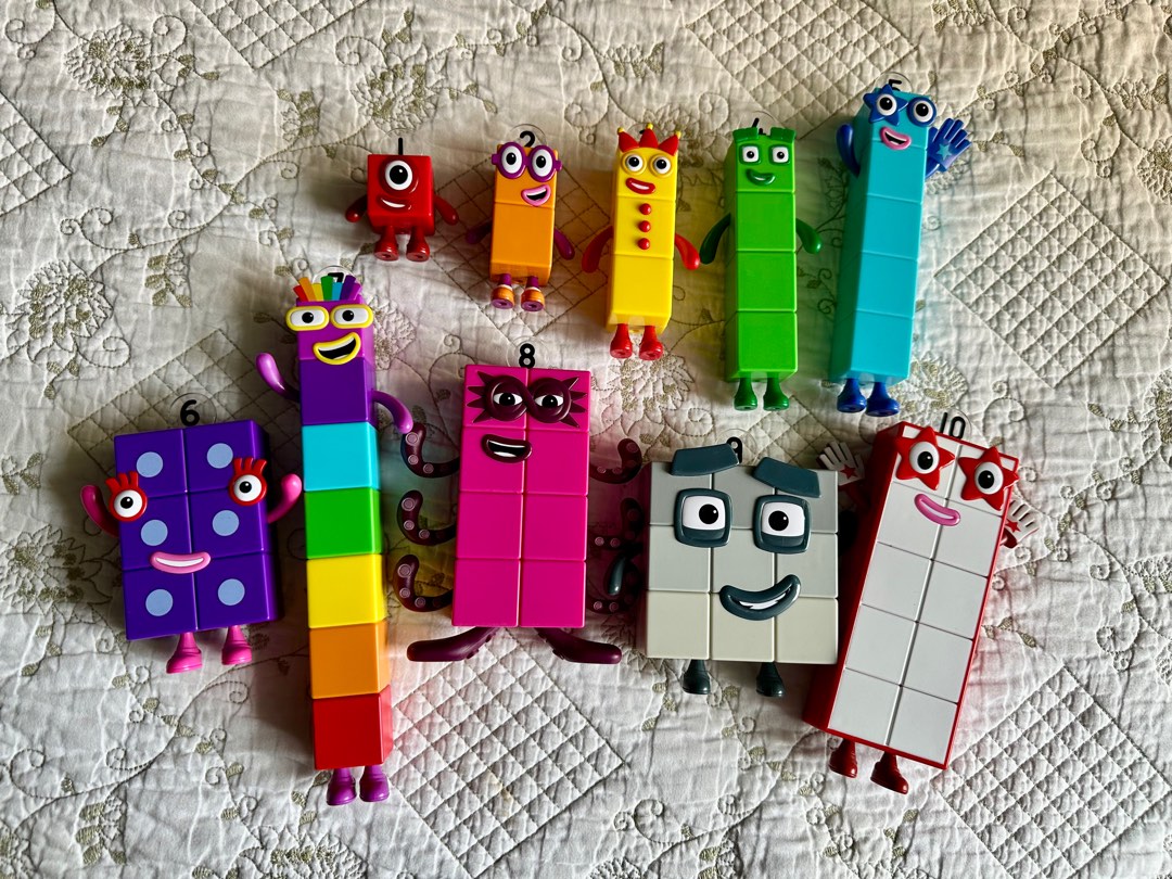 Numberblocks Friends 1-10 Toy figures, Hobbies & Toys, Toys & Games on ...
