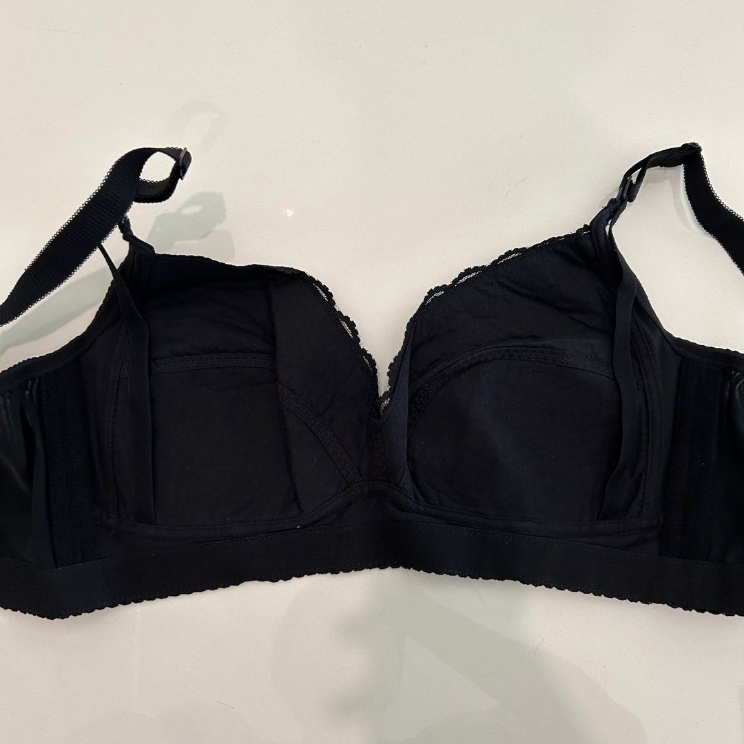Nursing Bra Size 85F Non Wired Wireless Breastfeeding Maternity ...