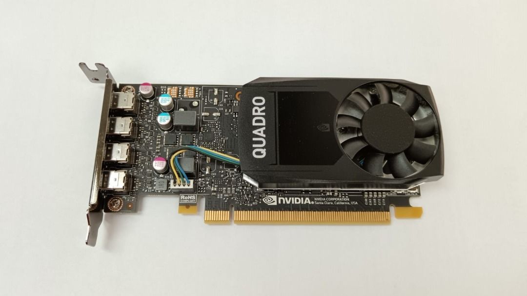 NVIDIA Quadro P1000 4GB GDDR5 PCIe Graphics Card P/N: 01DX71 繪圖卡, 電腦＆科技 ...