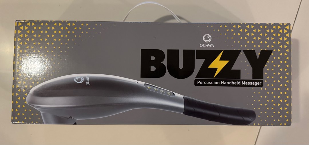 Ogawa Buzzy Percussion Handheld Massager, Health & Nutrition, Massage Devices on Carousell