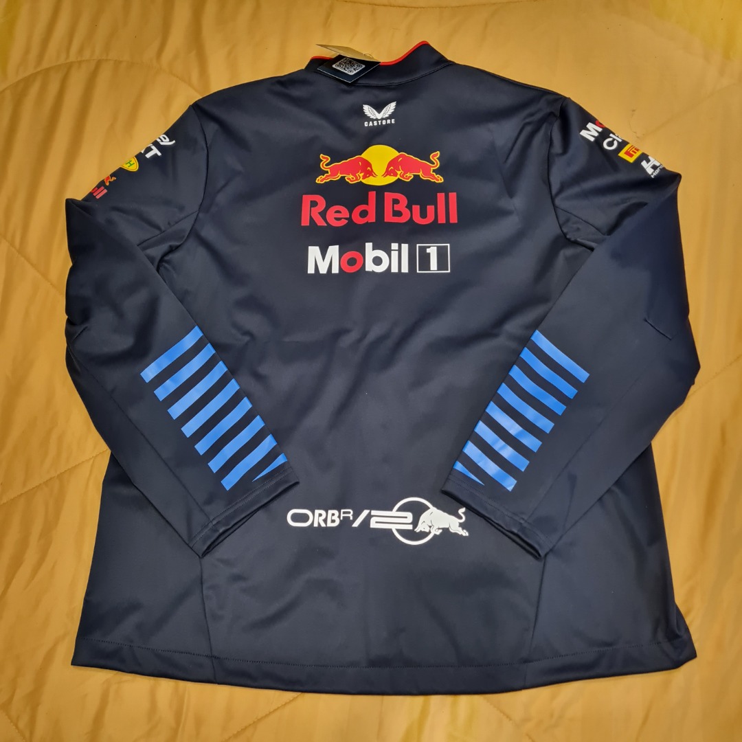 Oracle Red Bull Racing F1 Official Teamline Soft Shell Jacket, Men's ...