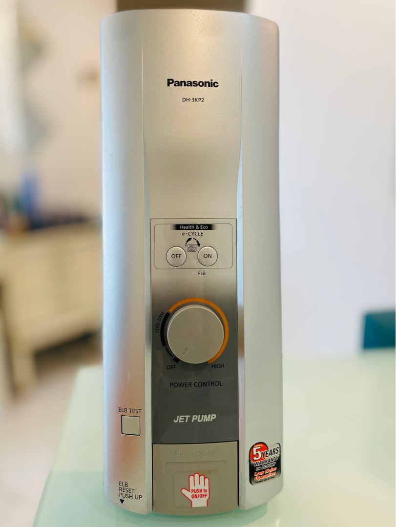 PANASONIC Jet Pump Magic Health Series Home Shower DH-3KP2, TV & Home ...