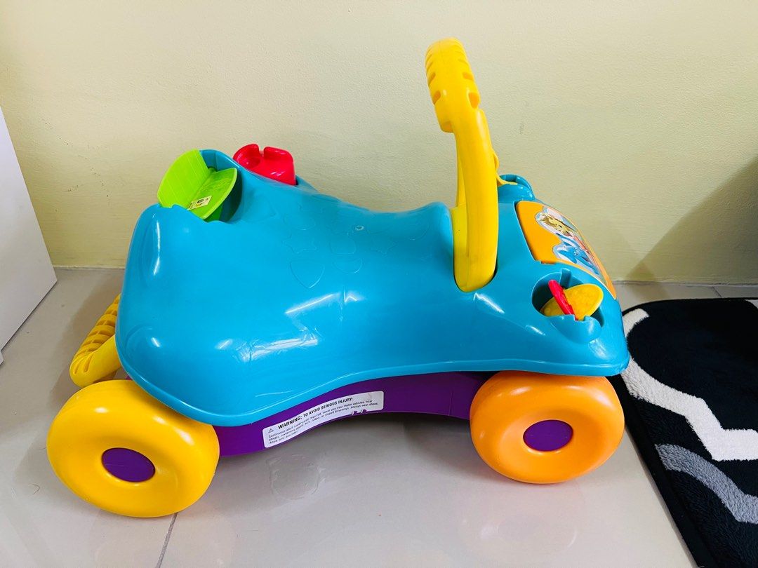PLAYSKOOL STEP START WALK N RIDE 2 IN 1 RIDE ON & WALKER TOY (05545 ...