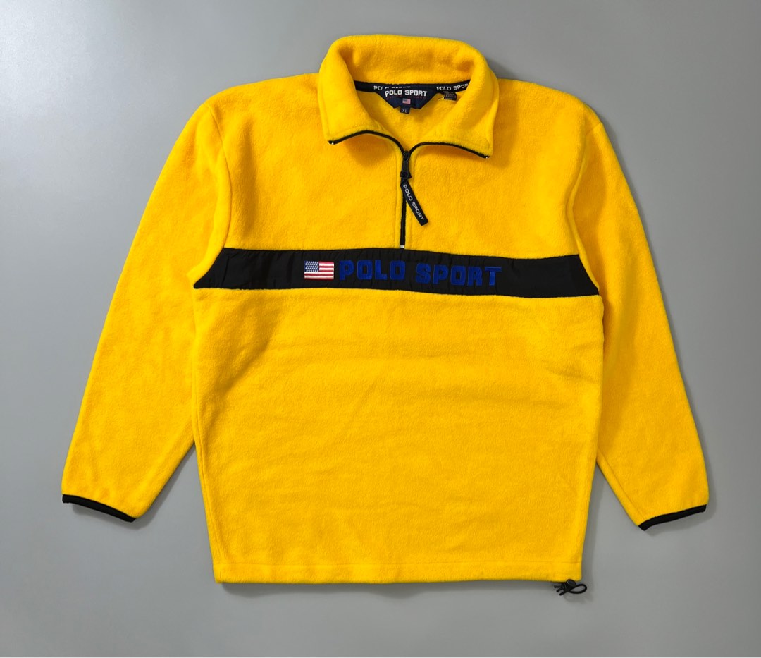 POLO SPORTS HALF ZIP, Men's Fashion, Activewear on Carousell
