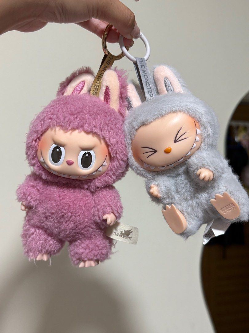 $40 for BOTH || PopMart Labubu V1 Lychee Berry & V2 Hehe, Hobbies ...