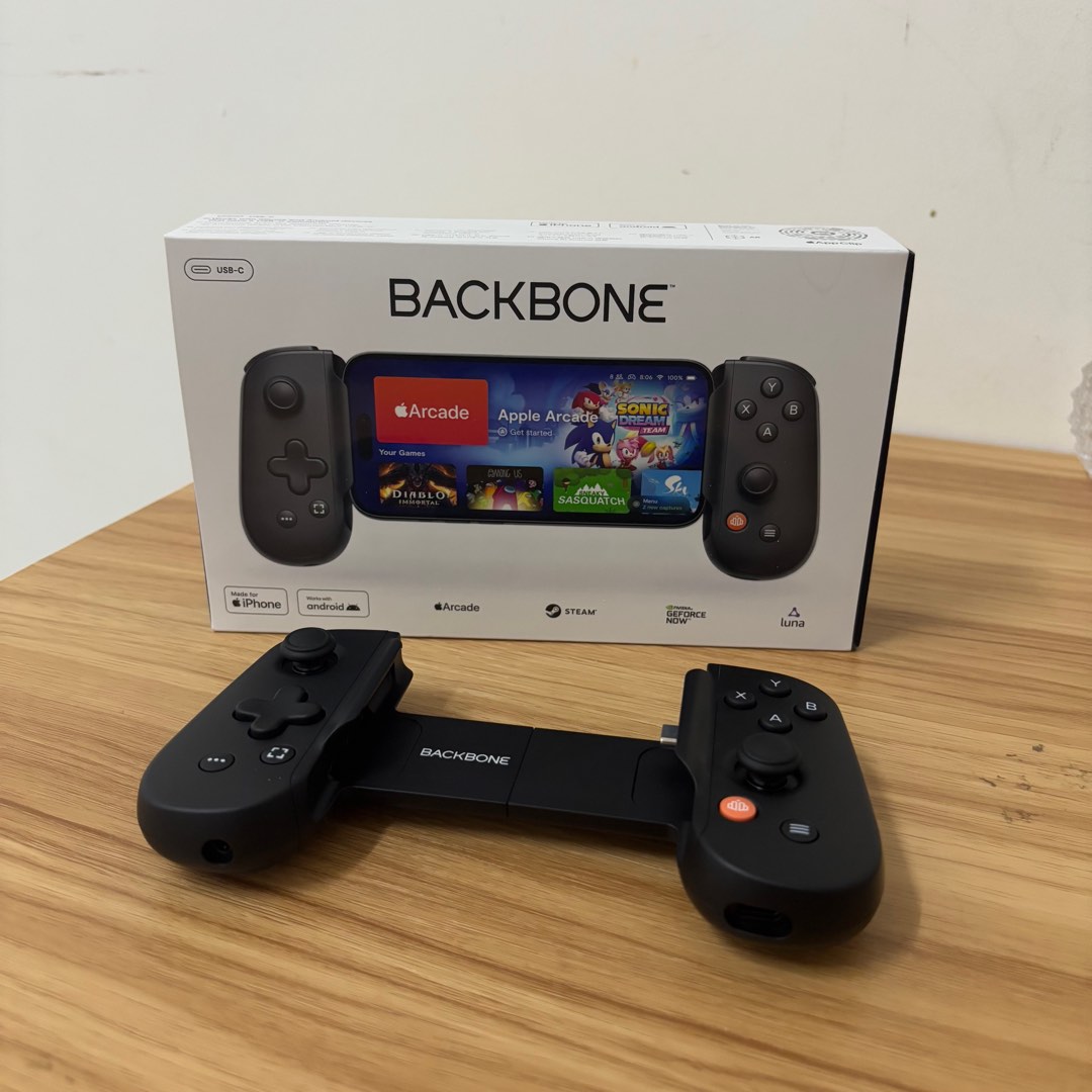 PS Backbone Black USb-C Gen2, Video Gaming, Video Game Consoles ...