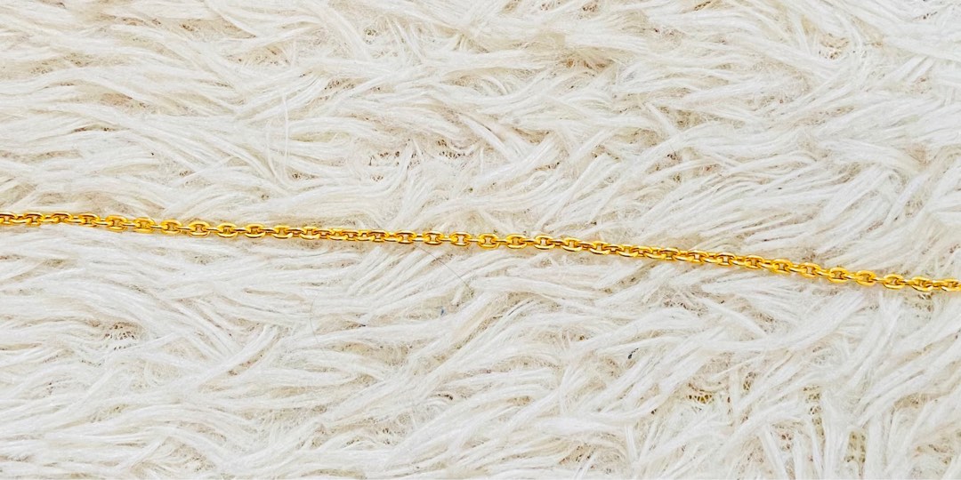 RANTAI TANGAN EMAS 916 SAUH PADU SIZE 16.5 CM, Women's Fashion, Jewelry & Organisers, Bracelets ...