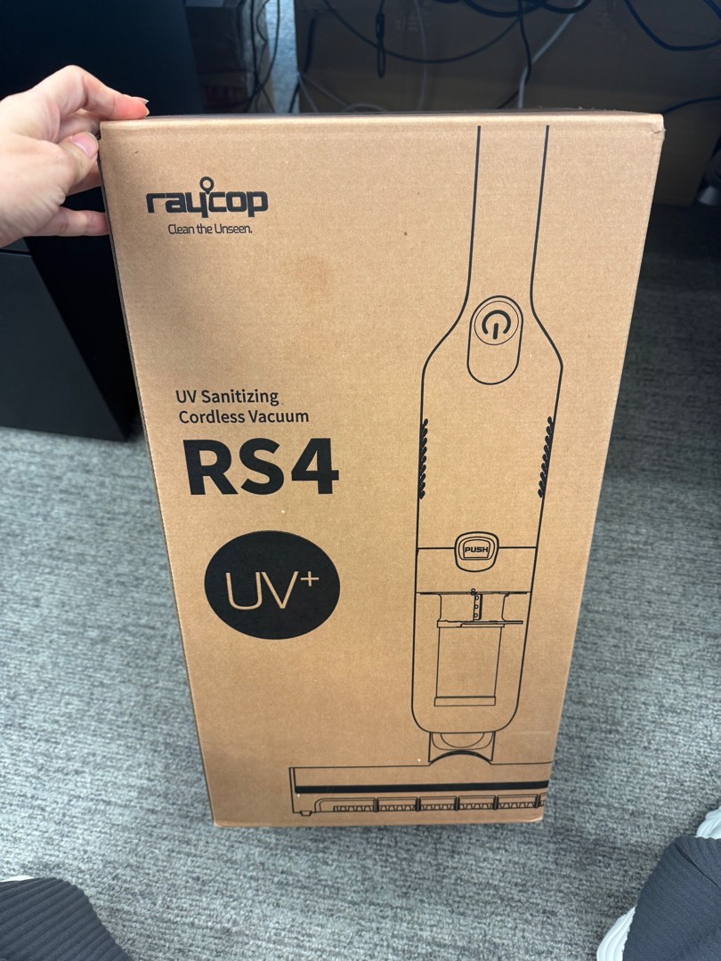 全新 Raycop RS4-100無線UV藍光除蟎吸塵機（百老匯行貨）, 家庭電器, 吸塵機 ＆ 家居清潔電器 - Carousell