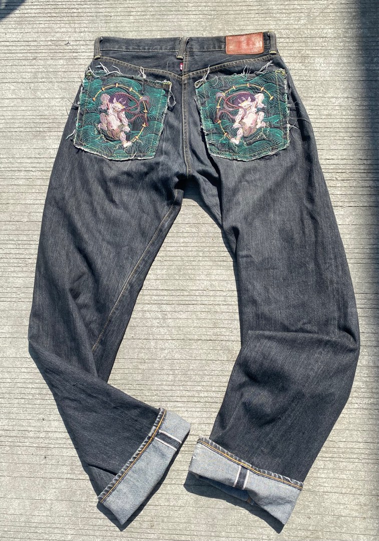 Red Monkey Company Selvage, Men's Fashion, Bottoms, Jeans on Carousell