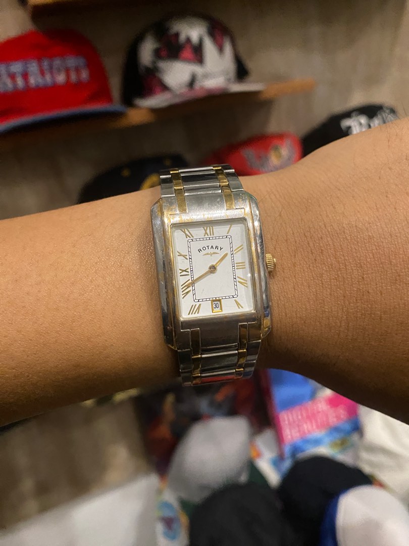 Rotary Tank Watch, Luxury, Watches on Carousell