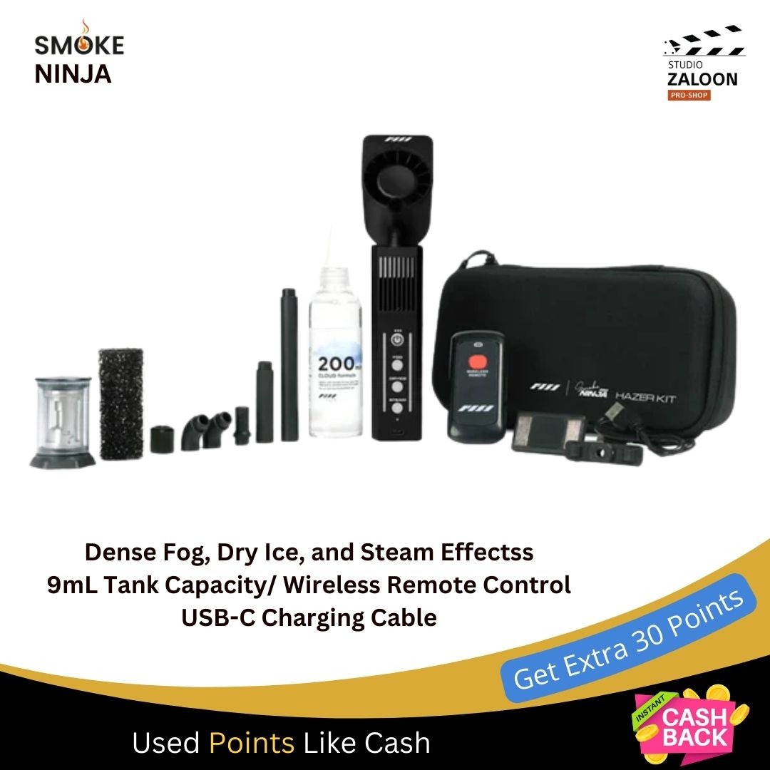 SmokeGENIE Smoke Ninja Handheld Battery-Powered Wireless Mini Smoke ...