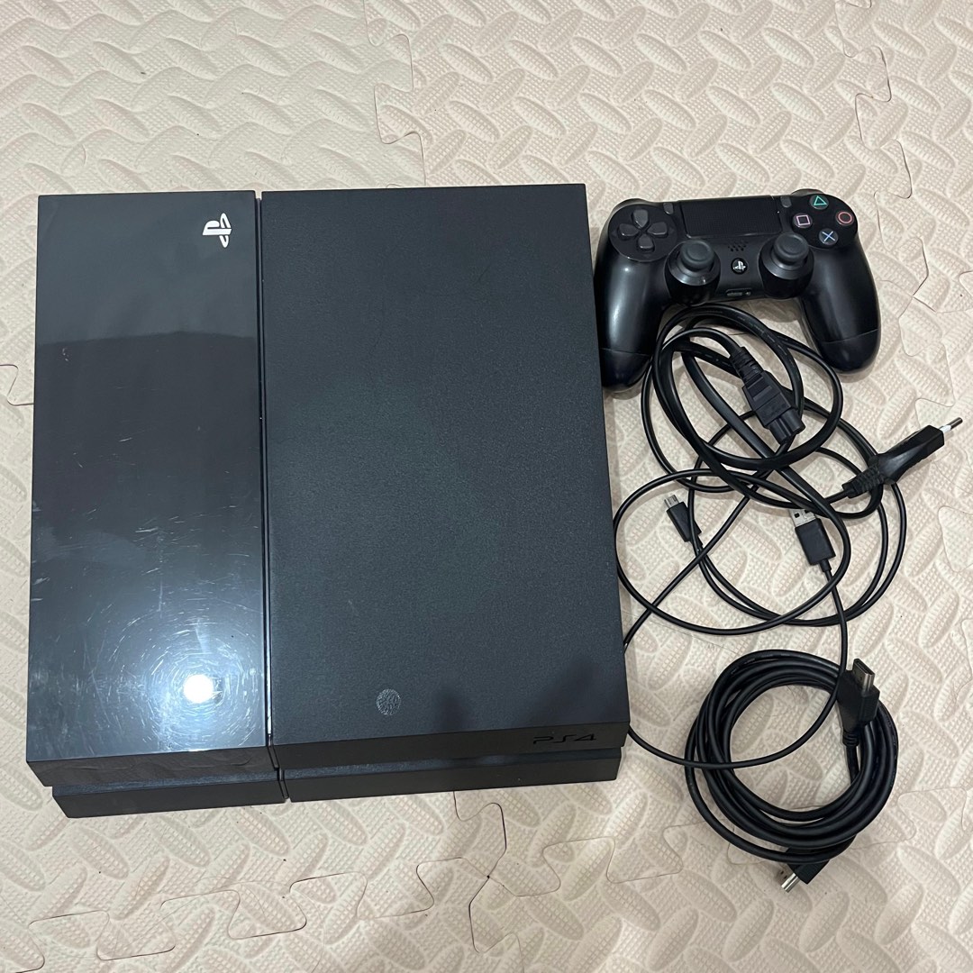 Sony Playstation PS4 Fat 500GB 1 Stik Original, Video Game, Konsol di ...