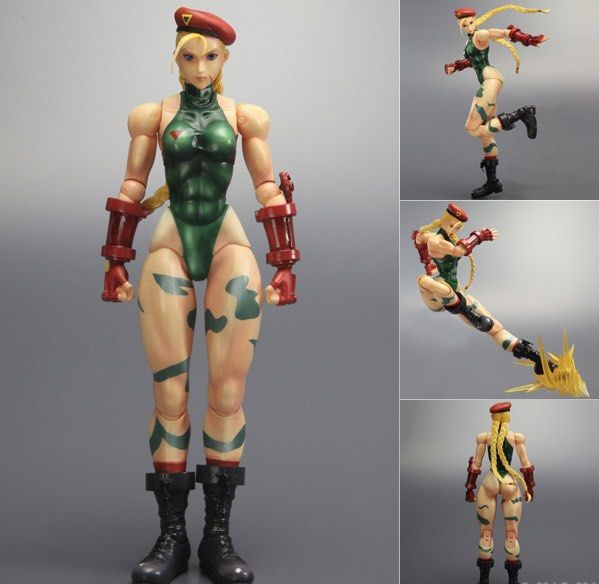 Square Enix Street Fighter IV Play Arts Kai CAMMY, Hobbies & Toys, Toys & Games on Carousell