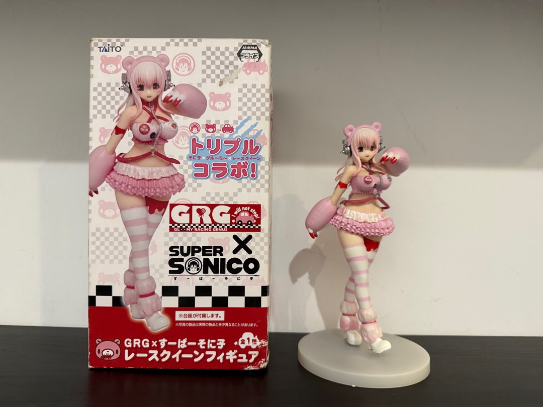 Taito 7 GRG x Super Sonico Race Queen Figure Gloomy Racing Genus ...