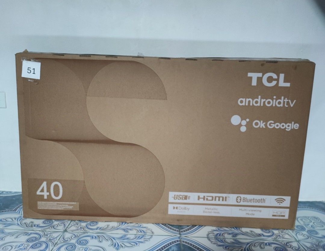 TCL 40 INCH SMART TV / GOOGLE TV, TV & Home Appliances, TV & Entertainment, TV on Carousell