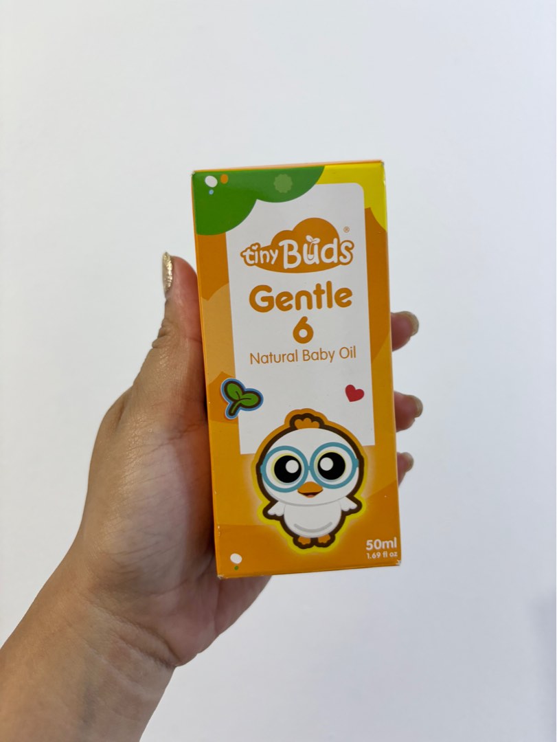 Tiny Buds Gentle 6 Natural Baby Oil, Babies & Kids, Bathing & Changing ...