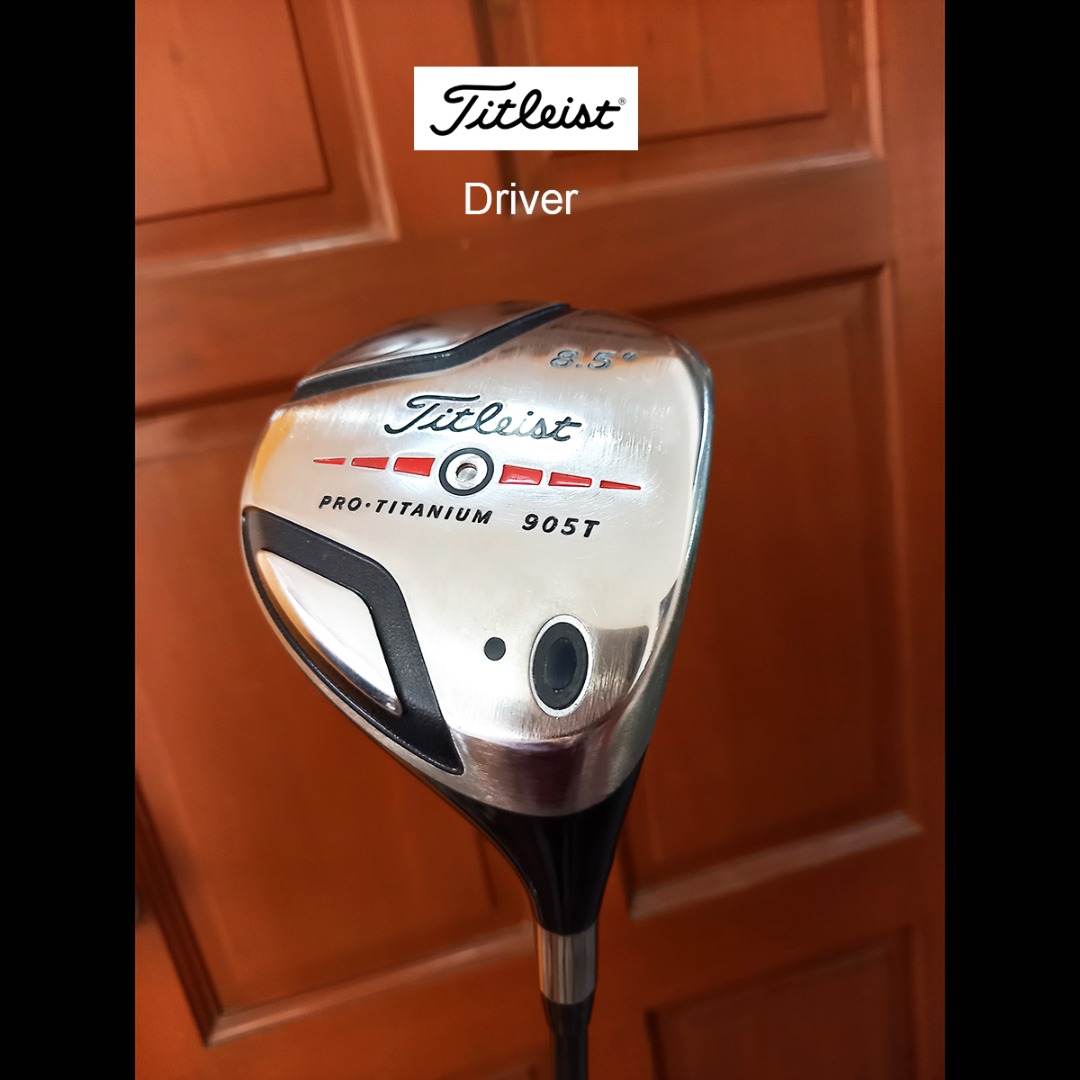 Titleist Pro Titanium 905T Driver 8.5 Speeder Fujikura Shaft Stiff Flex ...