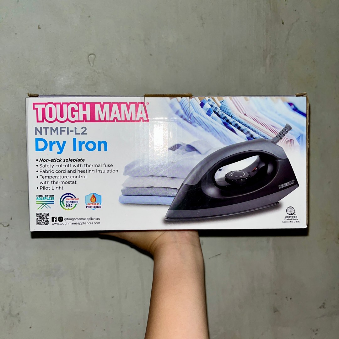 Tough Mama Dry Iron, TV & Home Appliances, Irons & Steamers on Carousell