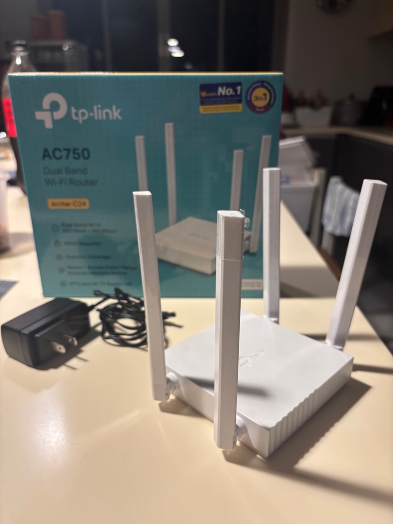 TP-Link Archer C24 A750 Wifi Router/Extender, Computers & Tech, Parts ...