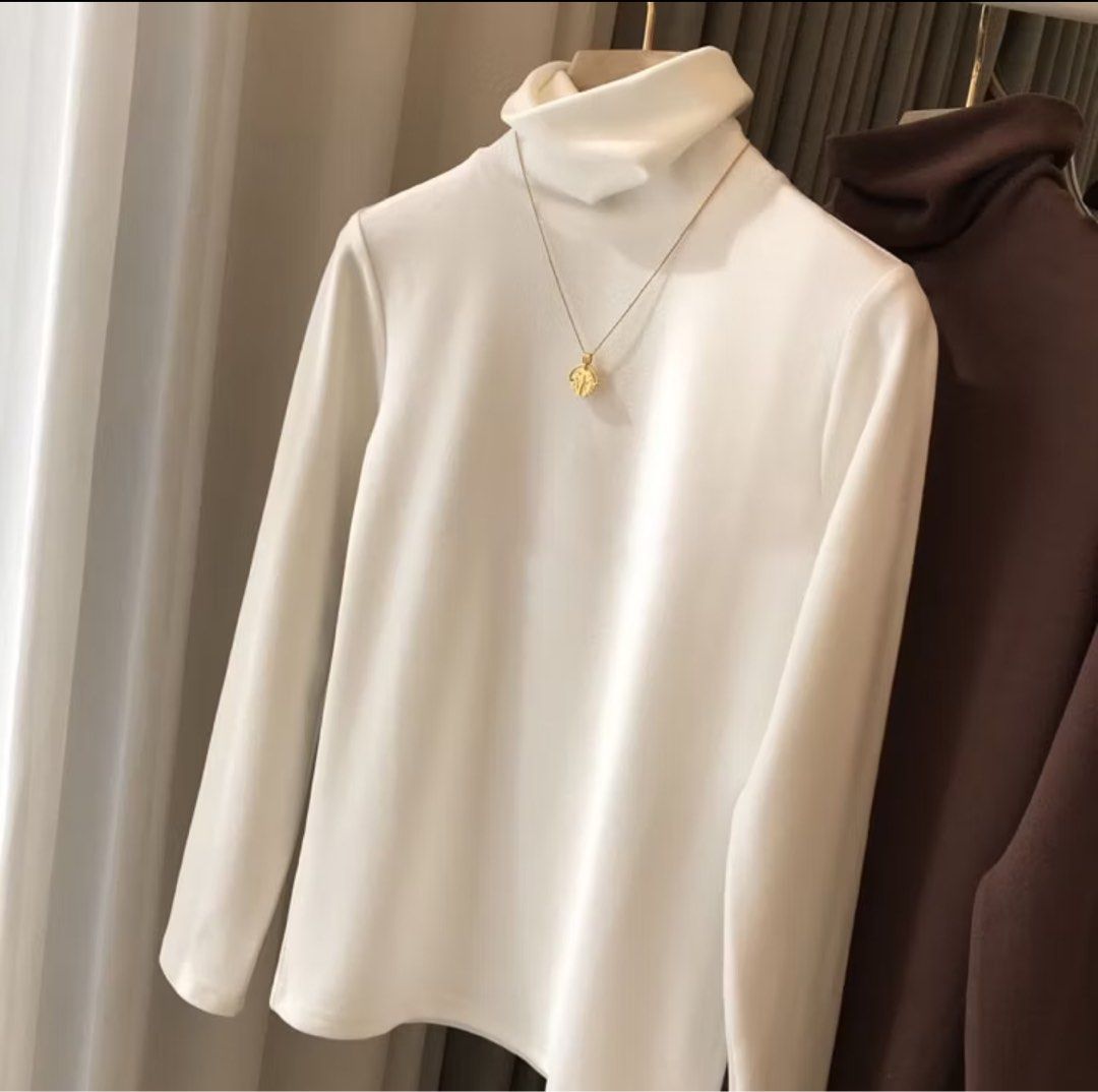 turtleneck inner, Women's Fashion, Tops, Longsleeves on Carousell