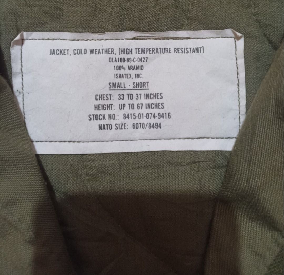 Us Army CVC military tanker jacket usa issue, Men's Fashion, Coats ...