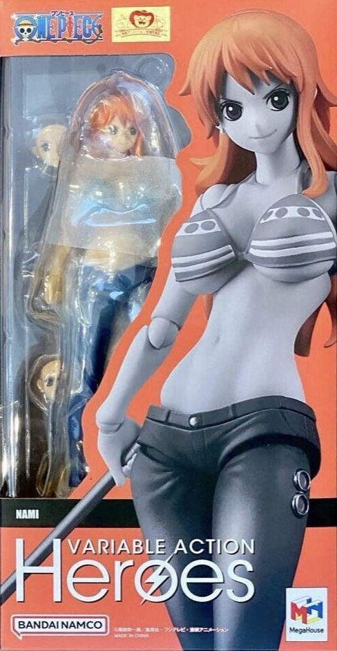 VARIABLE ACTION HEROES VAH ONE PIECE Nami SHF SH Figuarts, Hobbies ...