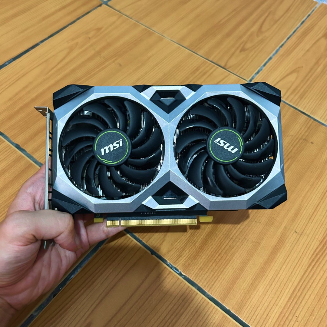 VGA GPU MSI GeForce GTX 1660 6GB DDR5 Ventus X5 6G OC, Elektronik ...