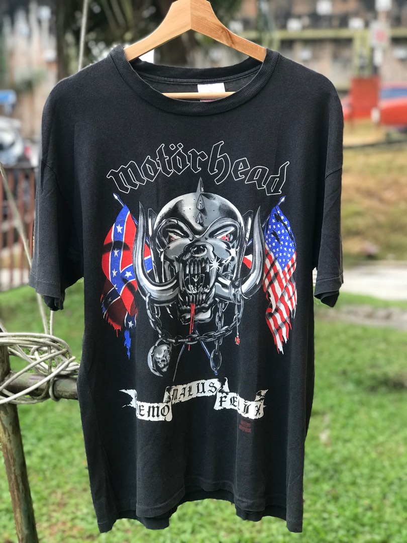 Vintage 1991 Motorhead America tour band, Men's Fashion, Tops & Sets ...