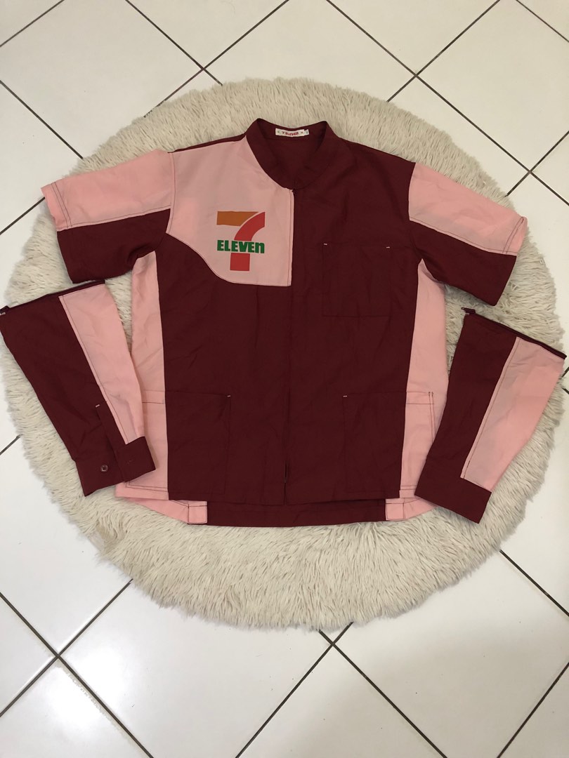 Vintage 7 Eleven Uniform, Men's Fashion, Tops & Sets, Formal Shirts on ...