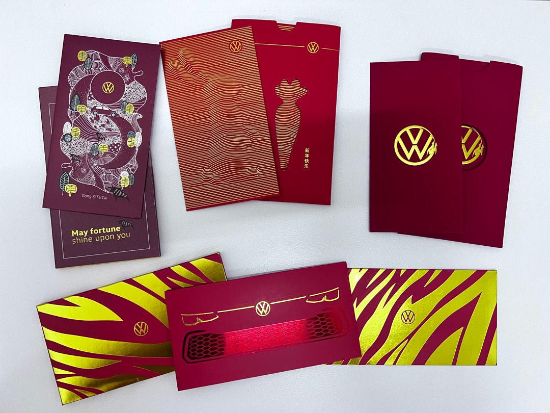 Volkswagen 4 years of Angpow Red Packet Package, Hobbies & Toys ...