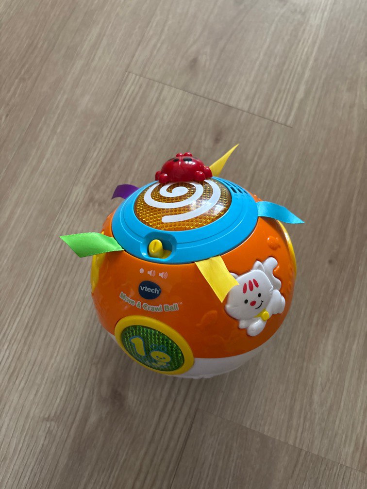 Vtech move and crawl ball, Babies & Kids, Infant Playtime on Carousell