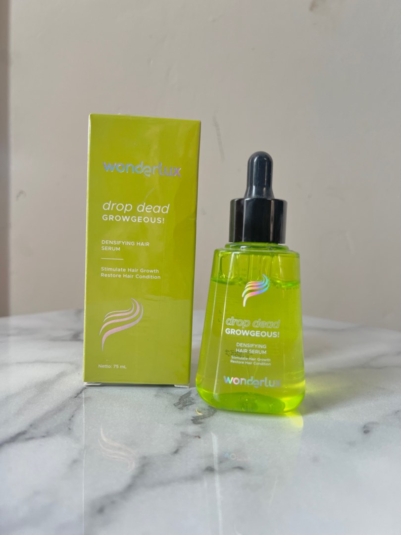 Wonderlux Drop Dead Growgeous! Densifying Hair Serum Hair Growth ...