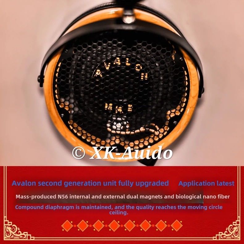XK Avalon MKII 70mm bio-dynamic headphone, Audio, Headphones & Headsets ...