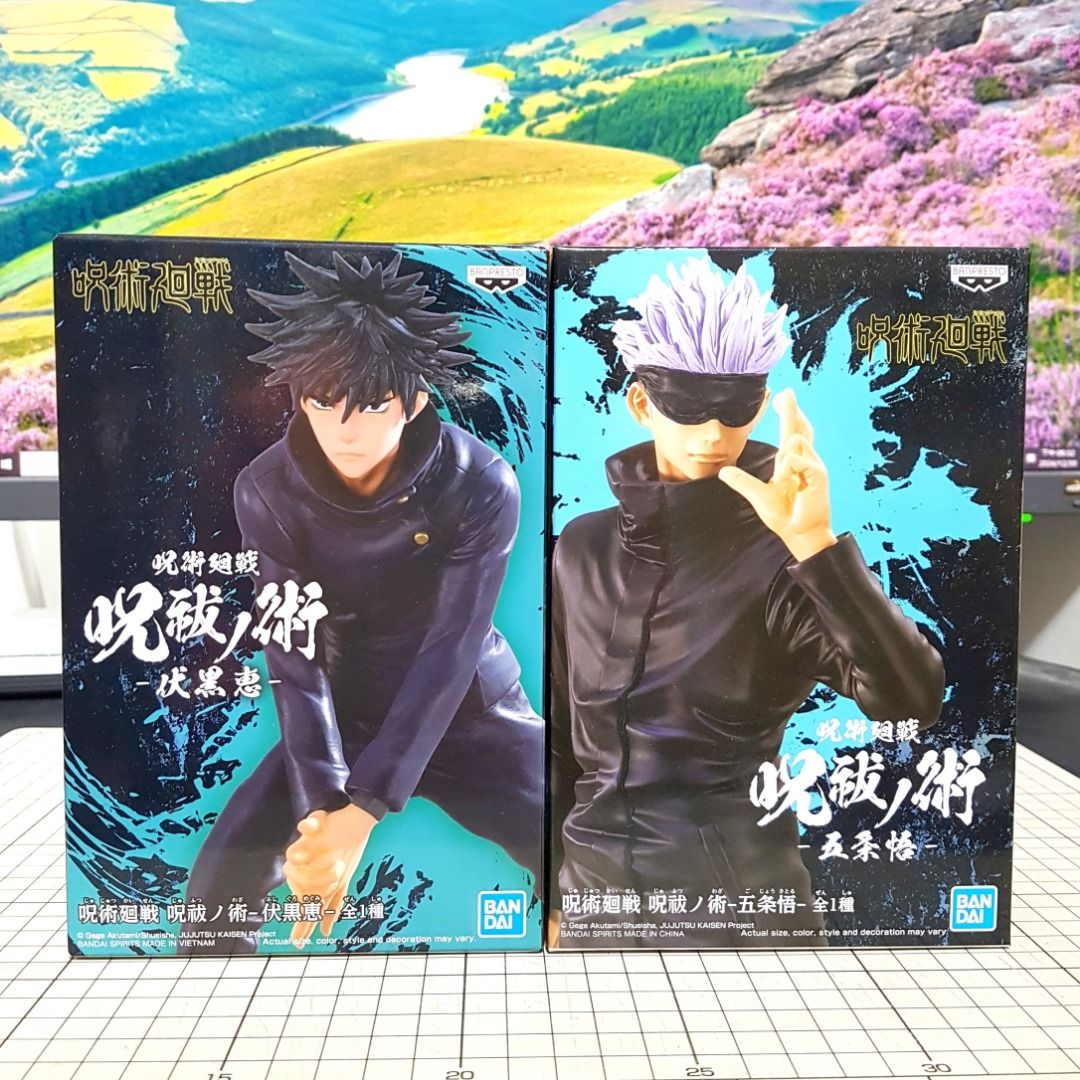 [yuhuo-night]BANPRESTO Gojo Satoru、Fushiguro Megumi Jujutsu Kaisen 代理版 ...