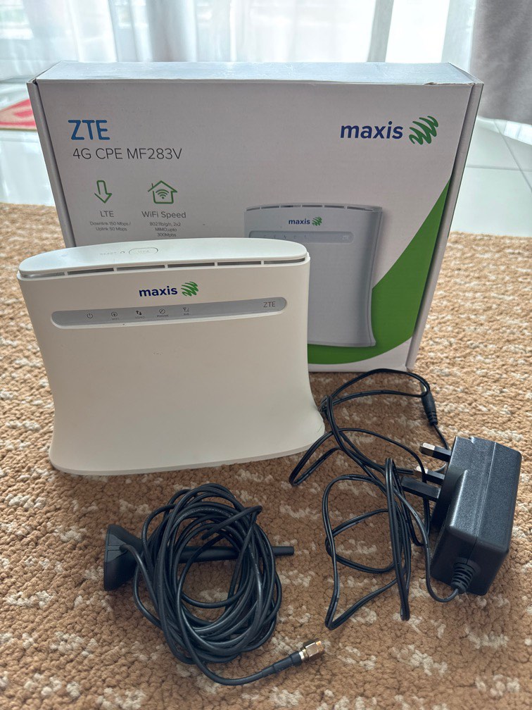 Zte 4G MF283v router, Computers & Tech, Parts & Accessories, Networking ...