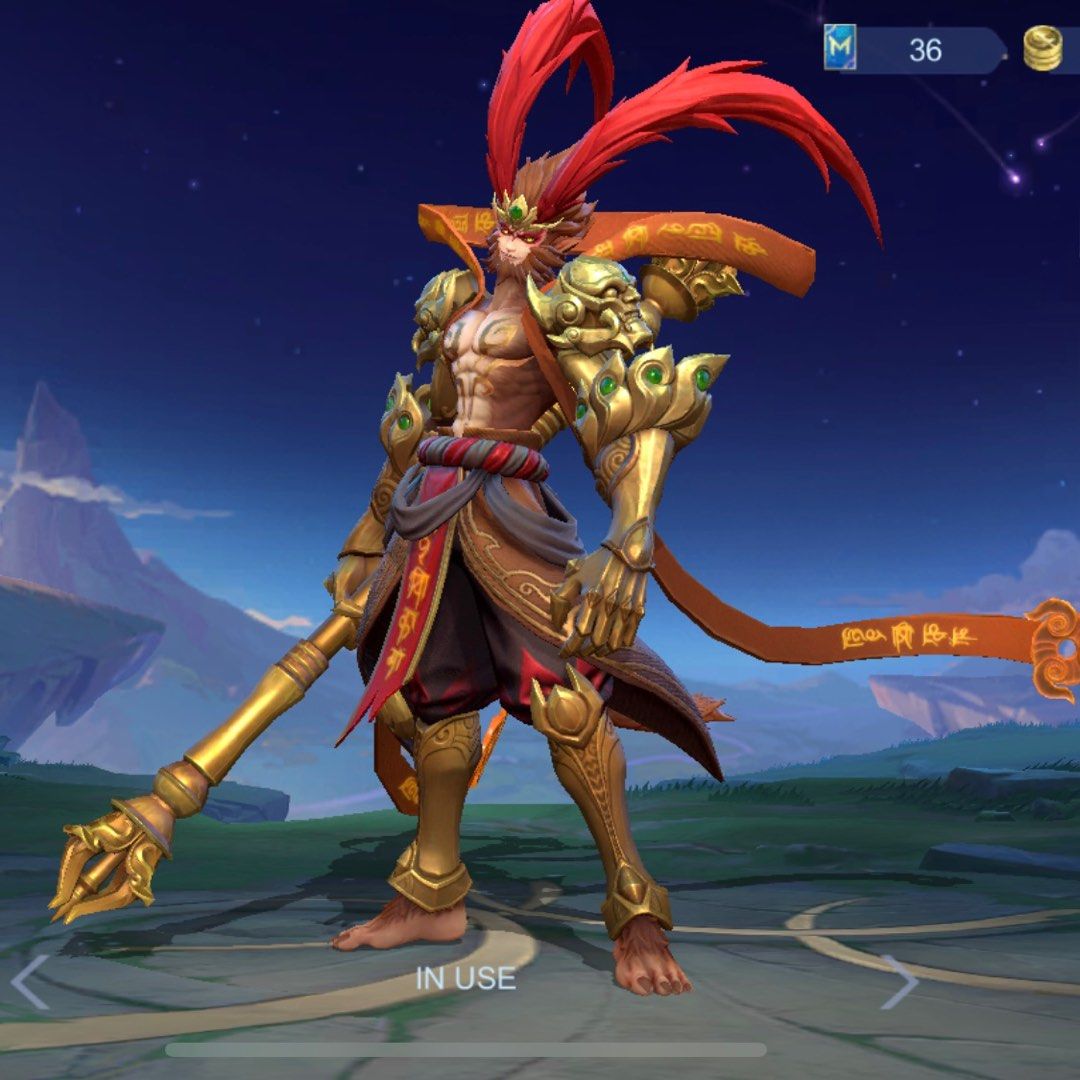 14% OFF Mobile Legends Sun Battle Budhha Skin, Video Gaming, Video ...