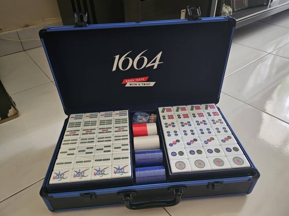1664 Limited Edition Mahjong Set, Hobbies & Toys, Toys & Games on Carousell