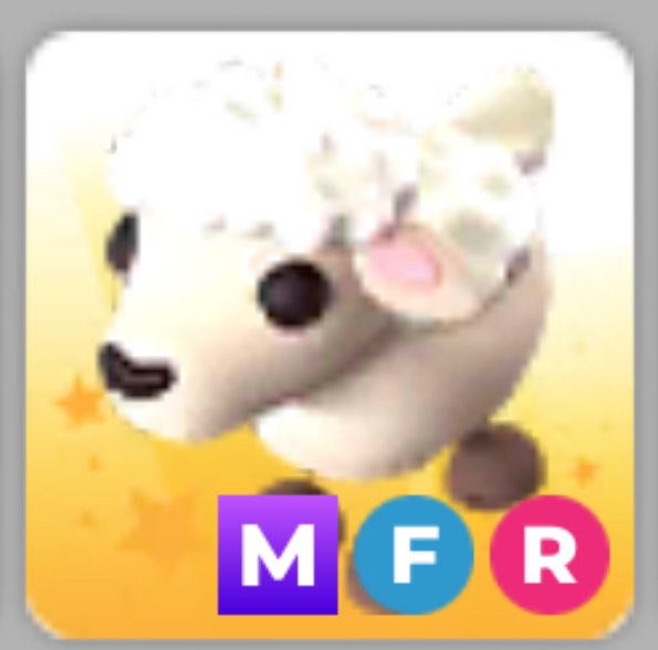 Adopt me Mega Lamb, Video Gaming, Gaming Accessories, In-Game Products ...