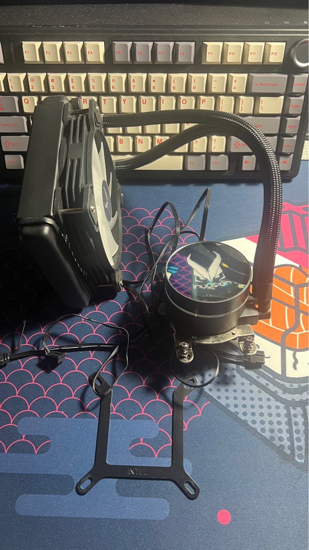 AIO - INVASION DARK 120mm (BLACK) AIO CPU COOLER x1 UNIT, Computers ...